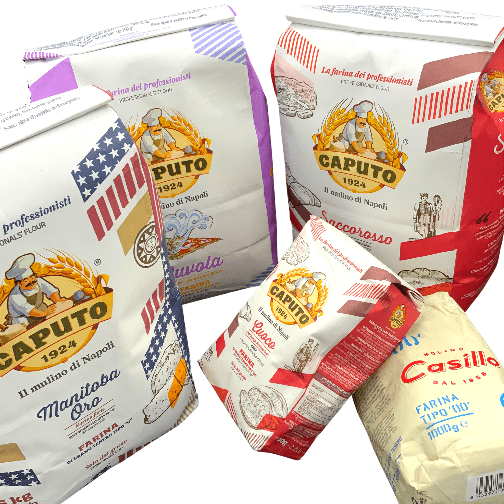 Farine Italienne et levure | Ciao Polpo - Epicerie Italienne